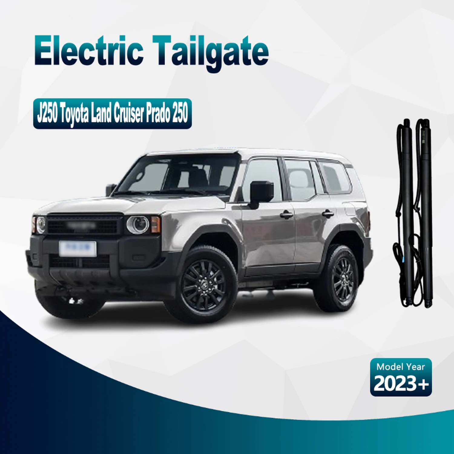 Electric-Tailgate-Kit-for-J250-Toyota-Land-Cruiser-Prado-250-2023-Power ...