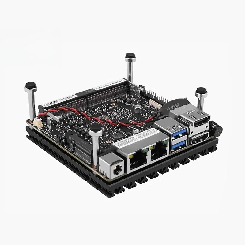 X86 P5 V3 N100 N305 Full Flash NAS Mini Main Board Soft Router AIO Host ...