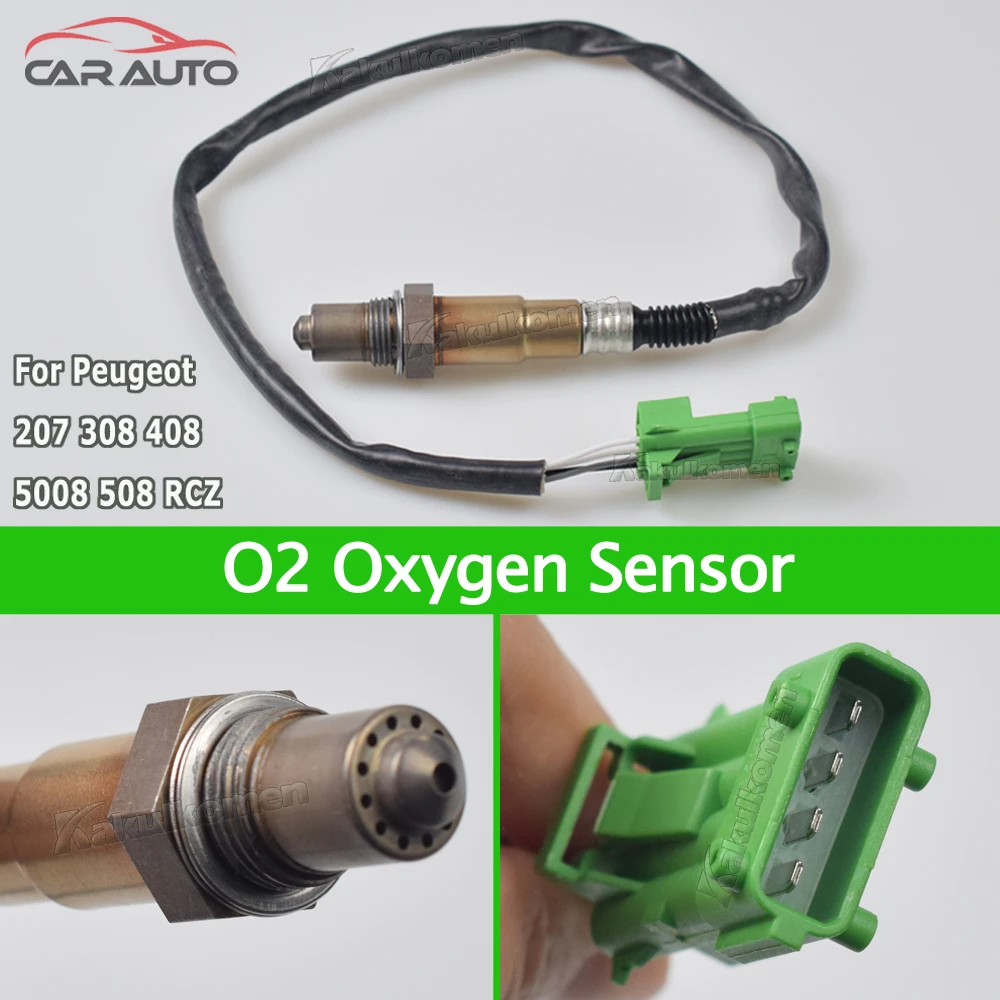 0258010081 9665104080 1609345380 Lambda O2 Oxygen Sensor For Peugeot ...