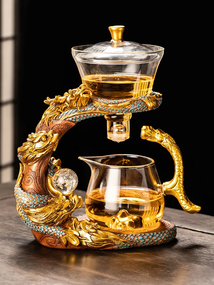 2024-the-Year-of-the-Loong-new-heat-resistant-glass-semi-automatic-tea ...