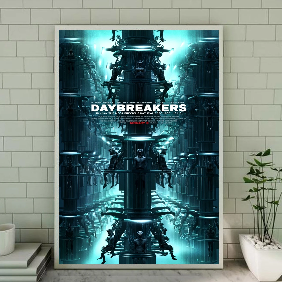 Daybreakers-Classic-Movie-Poster-Canvas-Art-Print-Home-Decoration-Wall ...
