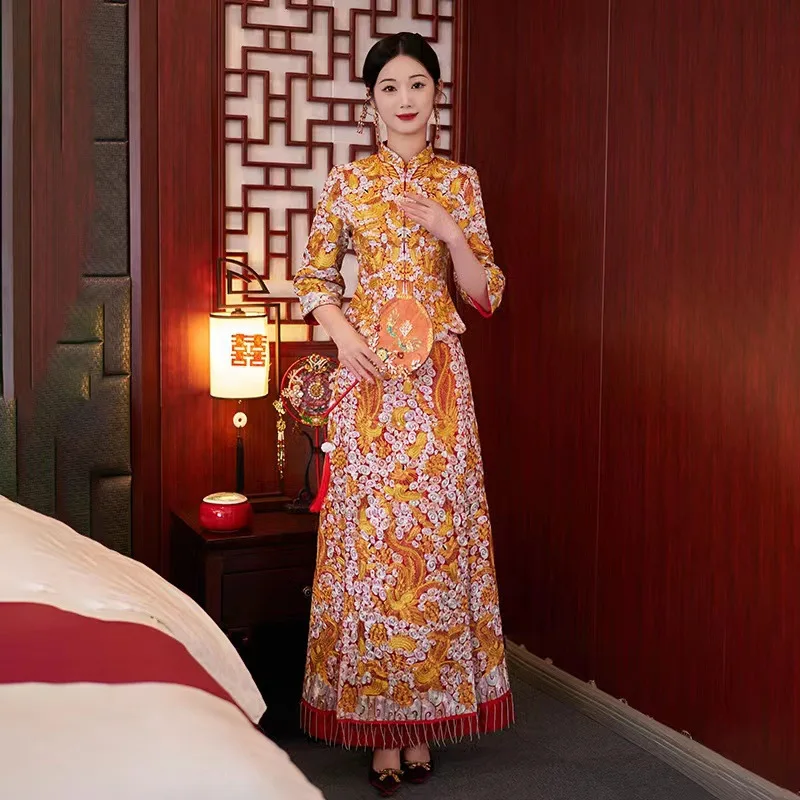 Xiuhe-Clothes-Bride-2024-New-Chinese-Wedding-Dress-Women-s-Dragon ...