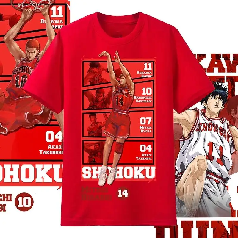 Camiseta-informal-de-Anime-para-hombres-ropa-de-calle-suelta-Unisex ...
