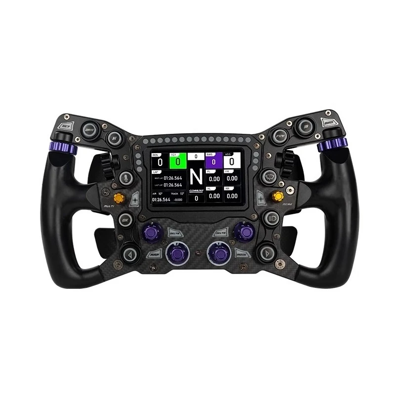 Forged carbon fiber racing emulator steering wheel - AliExpress 1420