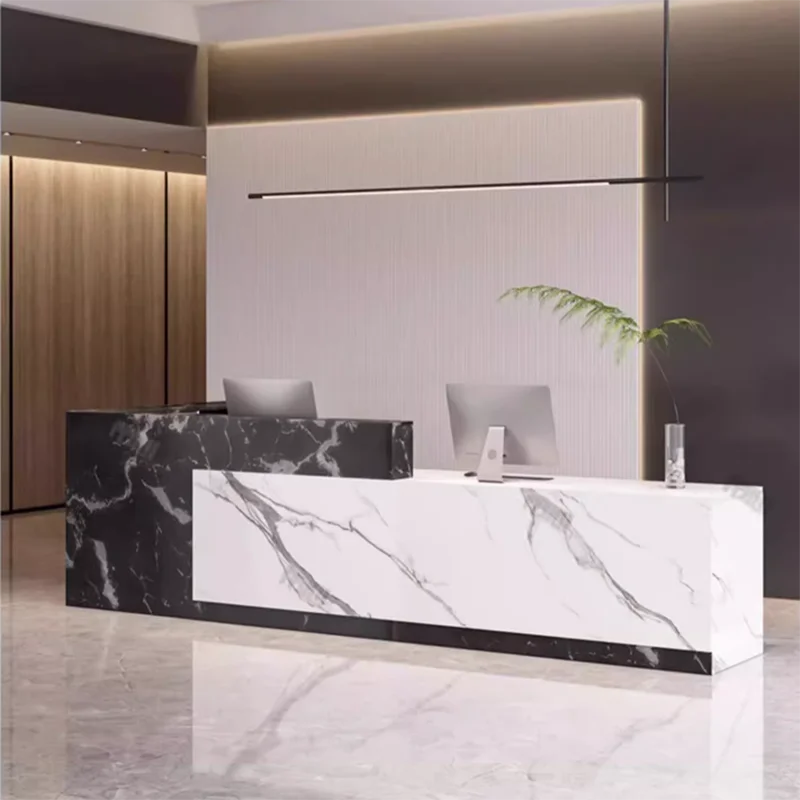 Commercial-Hotel-Modern-Counter-Stand-Office-Luxury-Reception-Massage ...