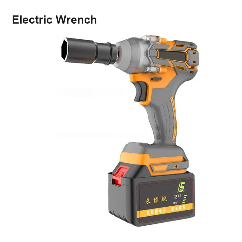 Brushless-Electric-Impact-Wrench-980N-m-Portable-Cordless-Lithium ...