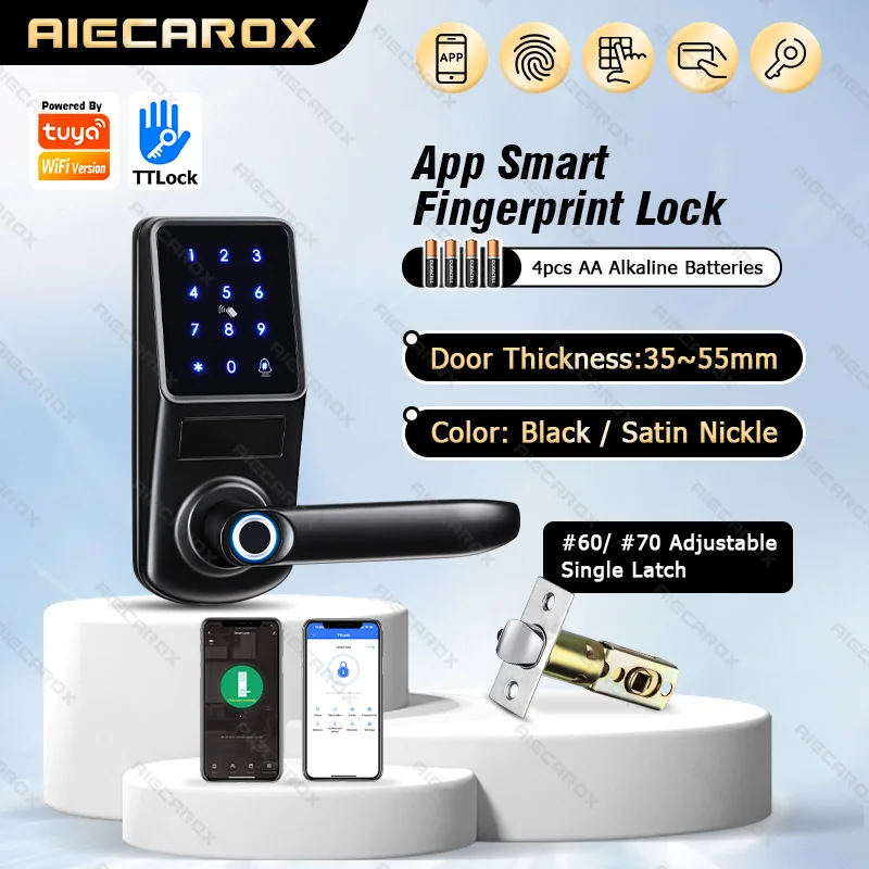 Wifi-Remotely-Unlock-Household-Semi-Automatic-Password-Fingerprint-Lock ...
