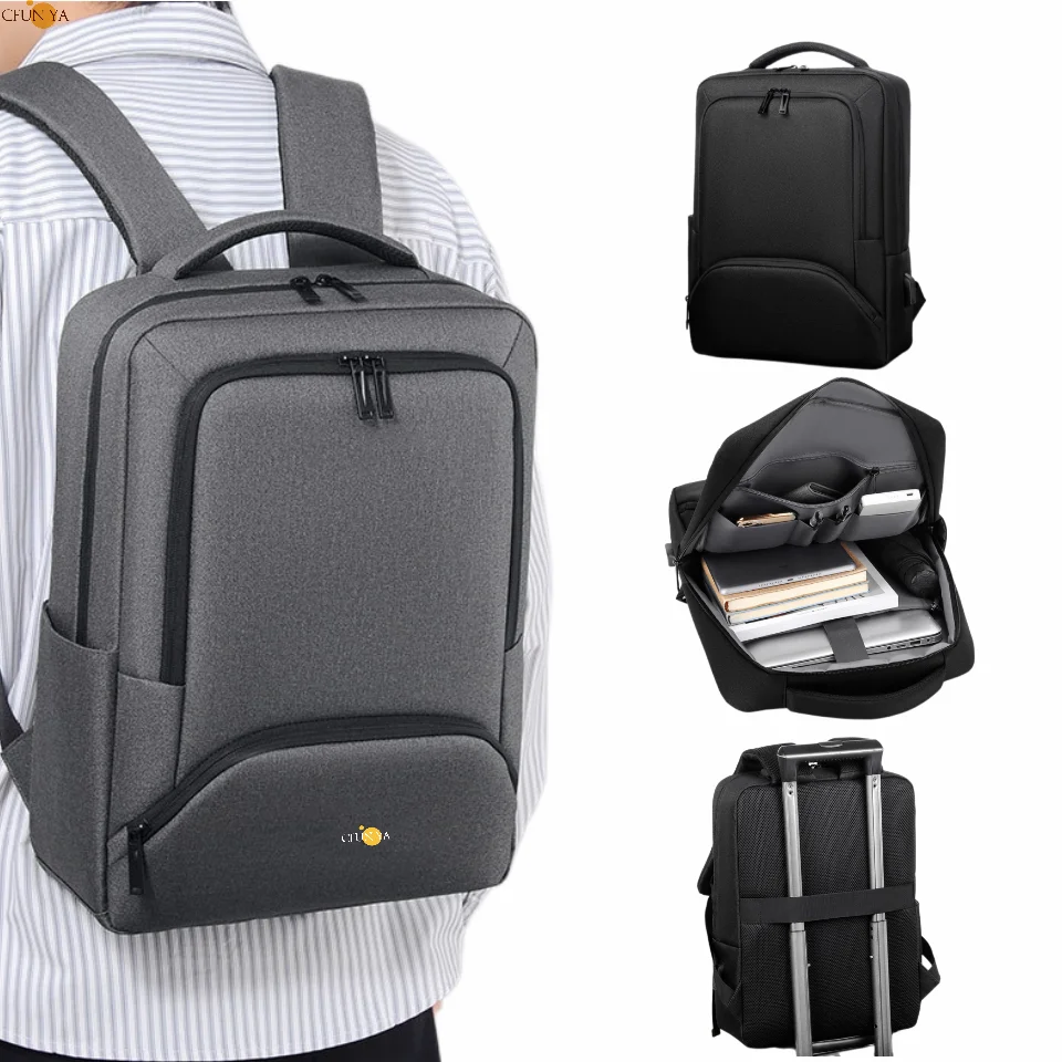 Cfun Ya New Fashion Men Business Backpack 15.6 Computer Bag Teen ...