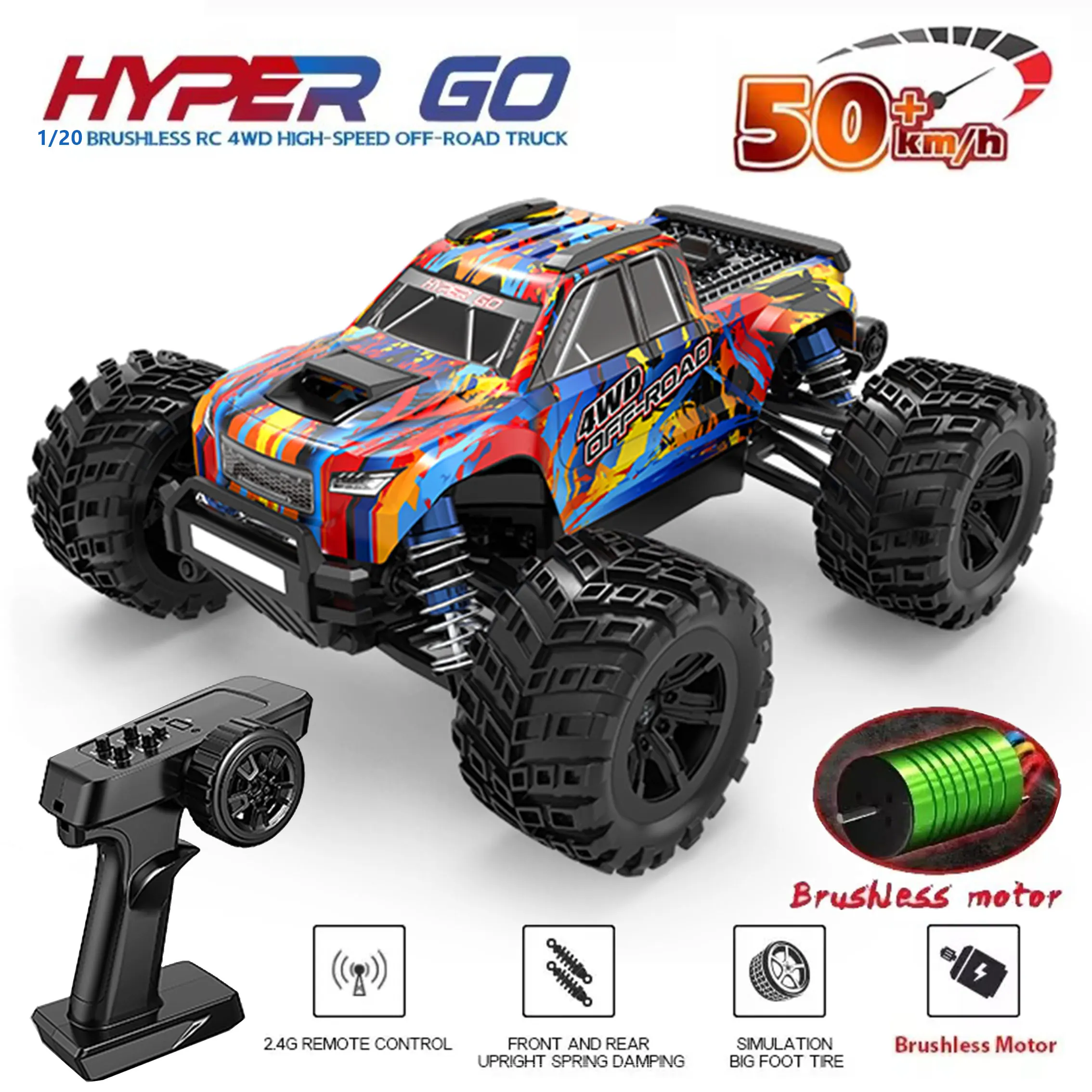 Hyper-Go-MJX-20208-1-20-4WD-RC-Car-Brushless-Professional-RC-Racing-Car ...