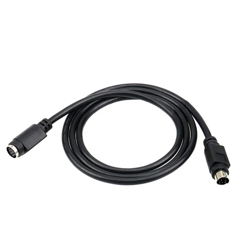 Cable Mini Din 8 Pin Male Connector | Communication Connector | Plc Md8 ...