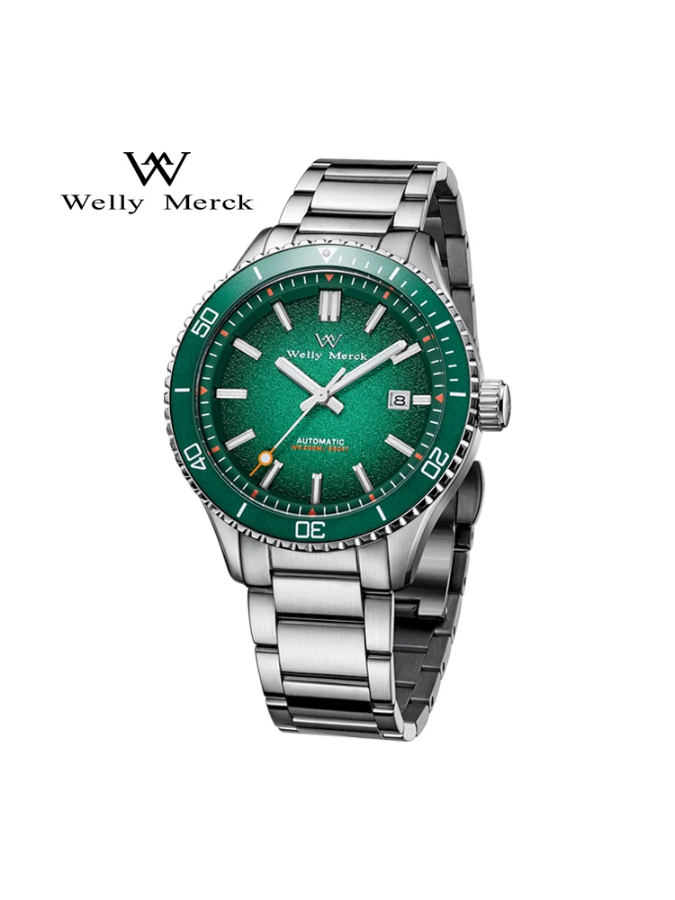 Welly-Merck-Automatic-Mechanical-Dive-Watch-Man-MIYOTA-8215-Waterproof ...