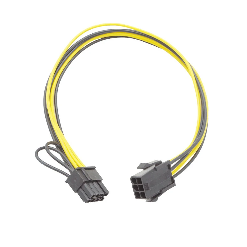 Câble d'alimentation pour carte graphique GPU, 6 broches à 8 broches ...