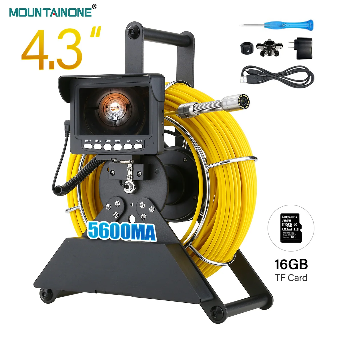 4-3-Monitor-Sewer-Pipe-Inspection-Camera-17MM-22MM-Drain-Sewer-Pipeline ...