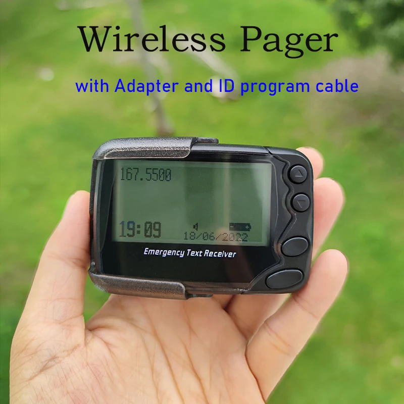 Wireless-Emergency-Text-Receiver-Calling-System-Alpha-numeric-Pager ...