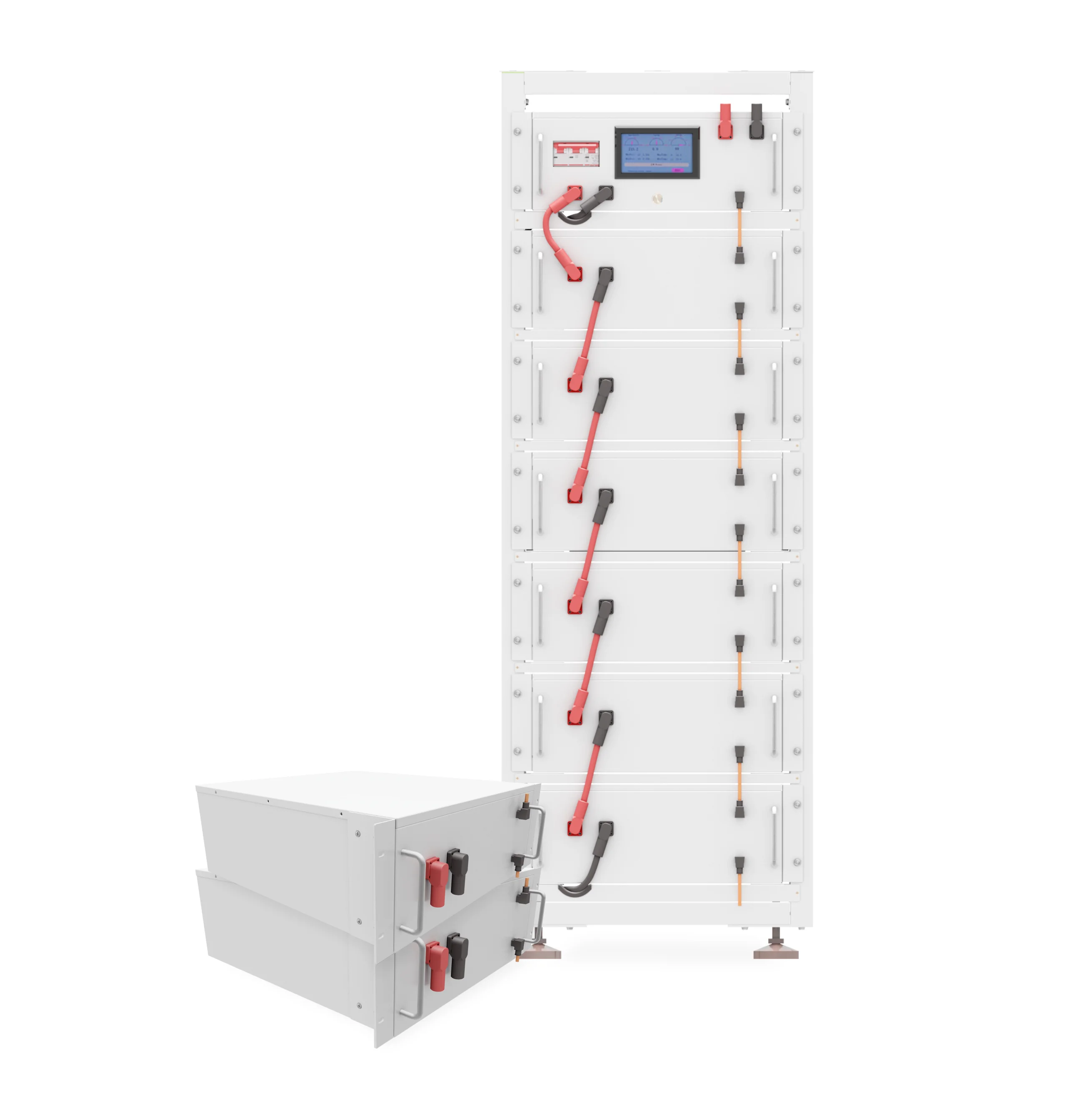Home Lithium Battery Pack 800ah 40kwh 51.2V Solar System 48V Lifepo4 ...