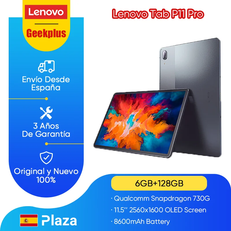 Lenovo Tab P11 Pro o Xiaoxin Pad Pro 11.5, Tableta Inteligente Global ...