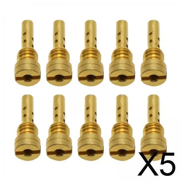 Carburetor Pilot Jet Set Heavy Duty Copper Slow Idle Jet Kit for Arctic ...