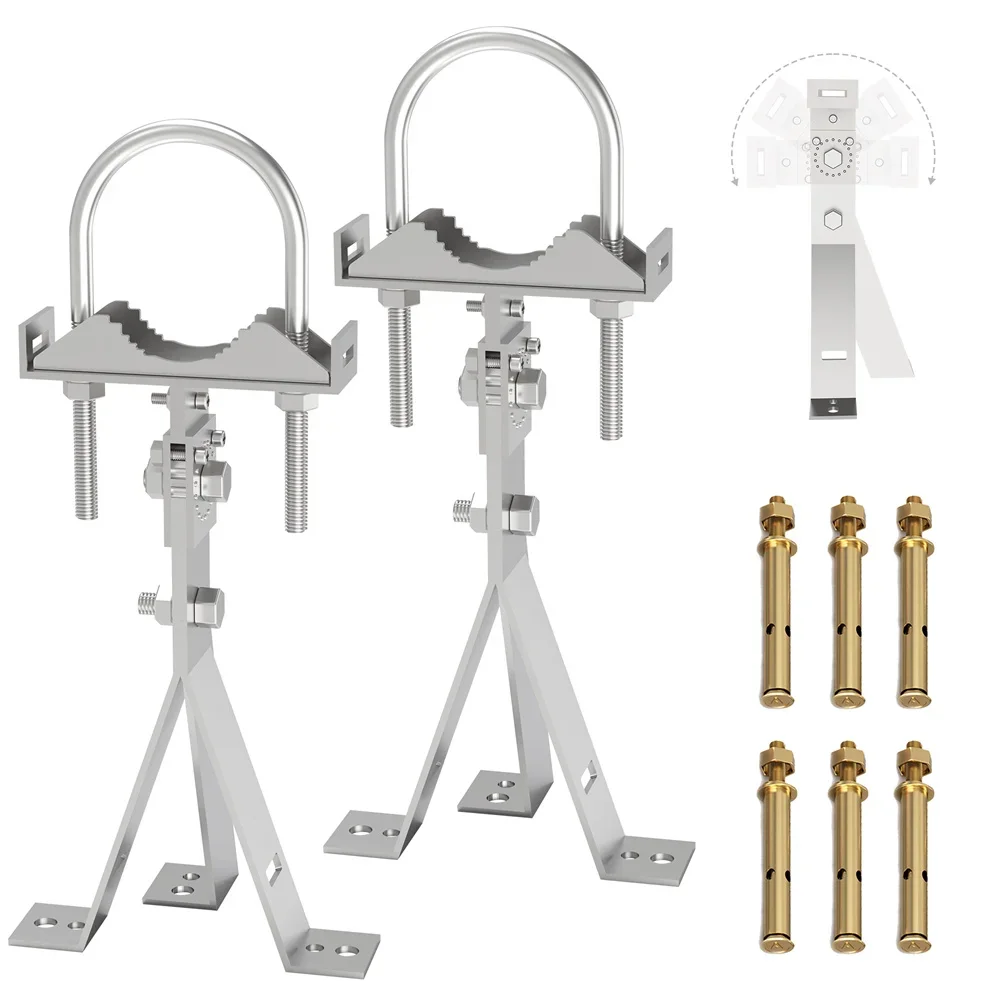 Antenna-Mount-Stainless-Steel-Universal-Heavy-Duty-Wall-Mount-for-TV ...