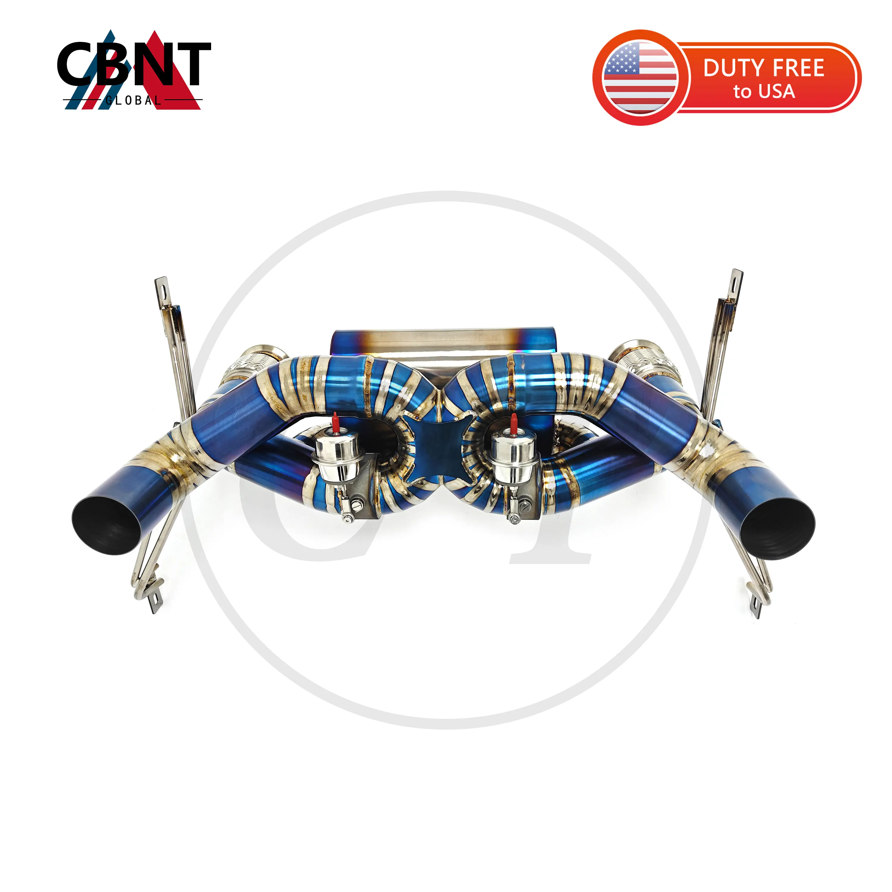 CBNT Valvetronic Axleback العادم لامبورغيني هوراكان EVO سبايدر V10 5.2L ...
