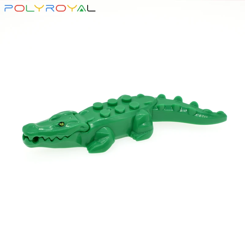 Building-Blocks-Technicalal-parts-animal-crocodile-1-PCS-MOC-Compatible ...