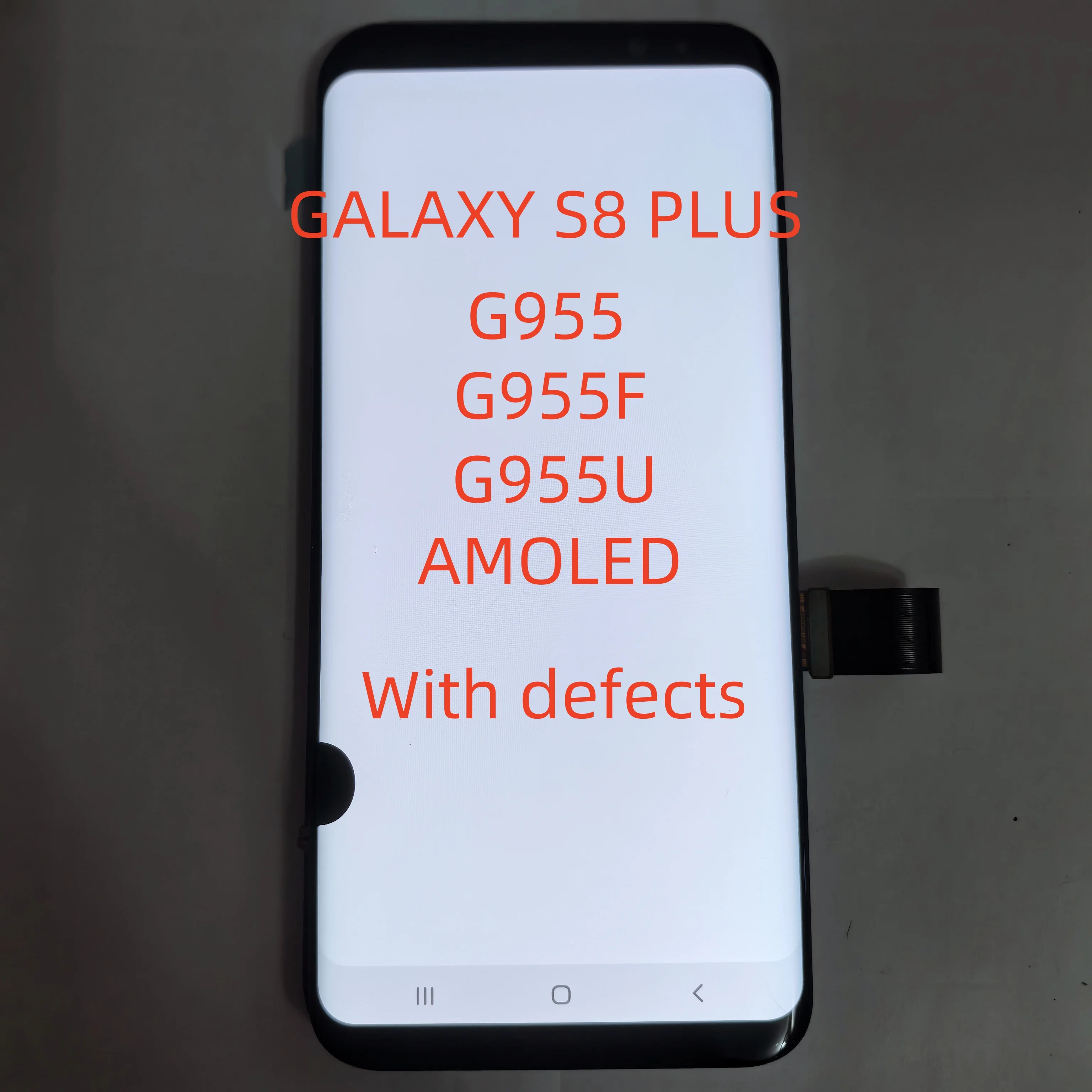 100-probado-calidad-Super-AMOLED-para-Samsung-Galaxy-S8-Plus-G955-G955F ...
