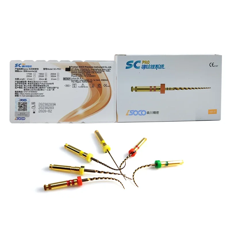 COXO-SOCO-SC-PRO-6-packs-Dentist-use-Dental-Nickel-Titanium-Essential ...