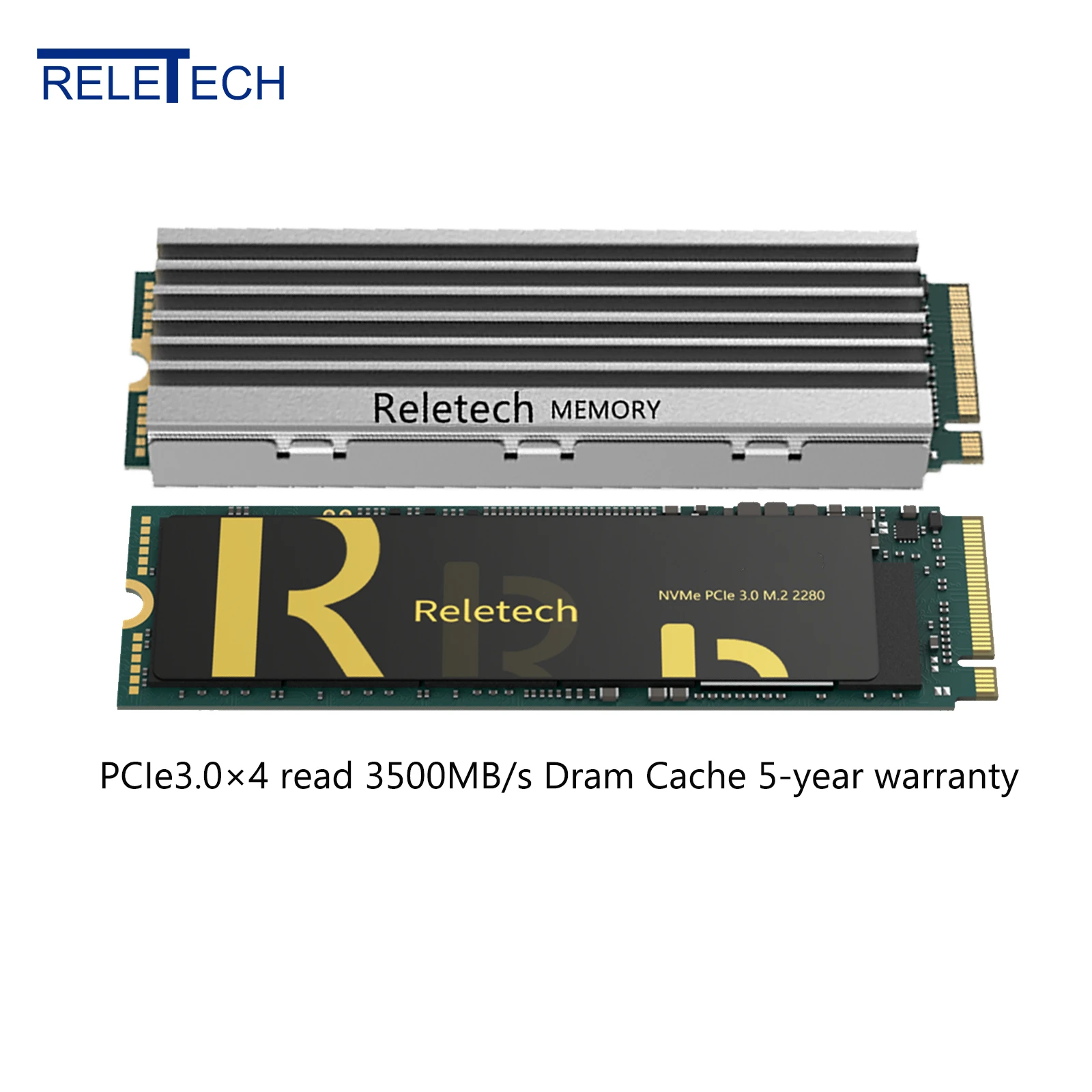 Reletech ssd m2 nvme 1tb 2tb PCIe Gen3 512gb Solid State Drive DRAM ...