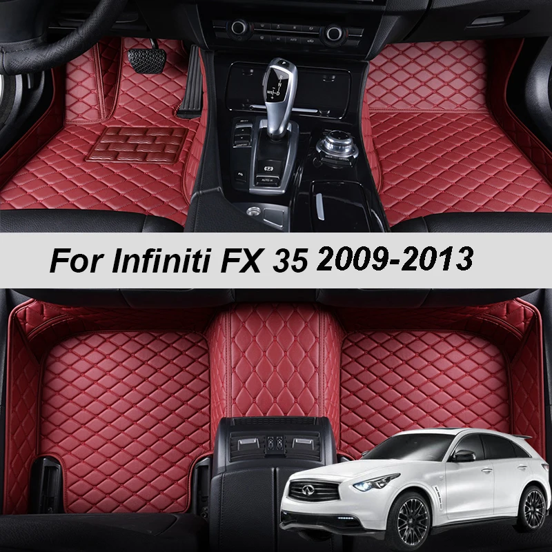 Custom Made Leather Car Floor Mats For Infiniti Fx35 2004 2005 2006 ...