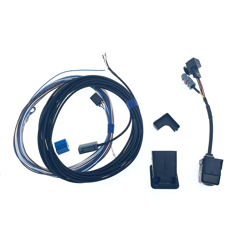 FOR RCD330 187A 187B RCD340 Plus MIB 2 Radio For Golf MK7 REAR VIEW CAMERA With Guidance Lines ...