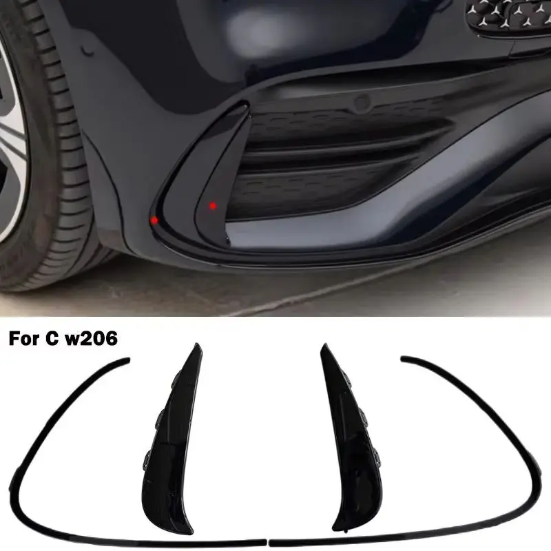 Front Bumpe Trim Strip Spoiler Part A2068852902 A2068853002 A2068854702 ...