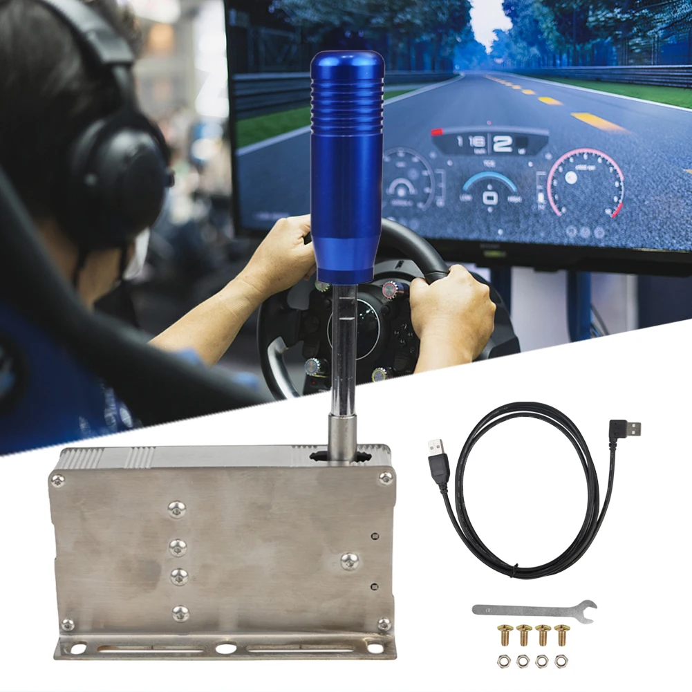 Generic Racing Games Sequential Shifter PC Sequential Gear Shifter USB ...