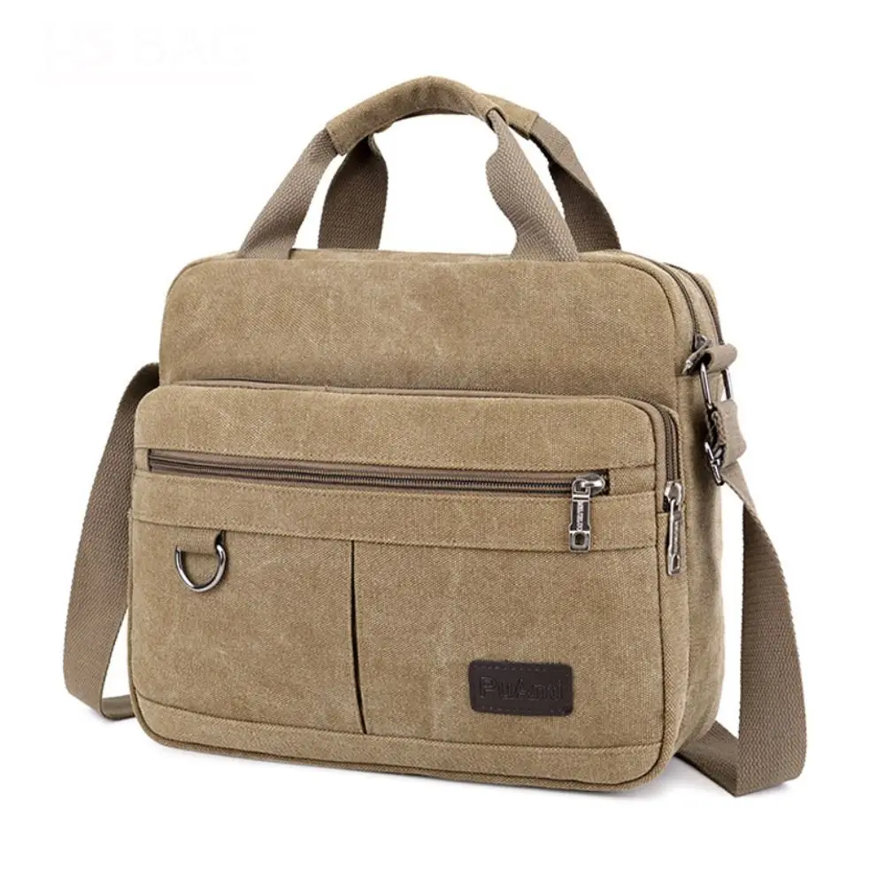 Multi-layer-Messenger-Bag-Outdoor-Zipper-Square-Shape-Shoulder-Bag ...