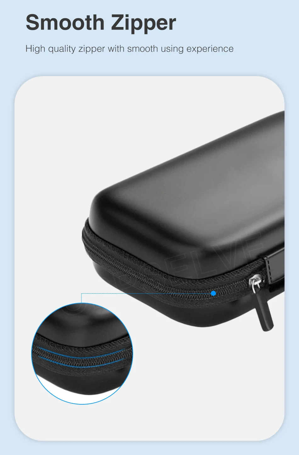 External Hard Drive Portable Carrying Case For USB Cable Charger Airpod ...