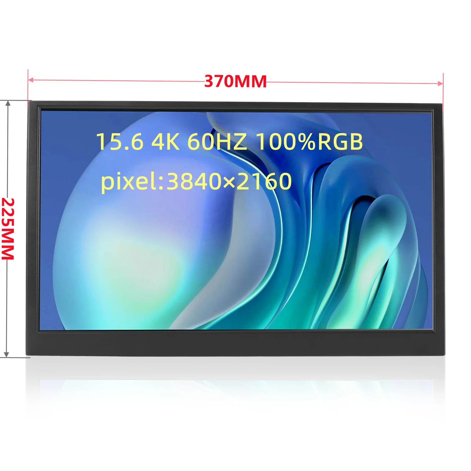 15.6inch 4k Touch Screen Portable Monitor | 4k Portable Gaming Monitor ...