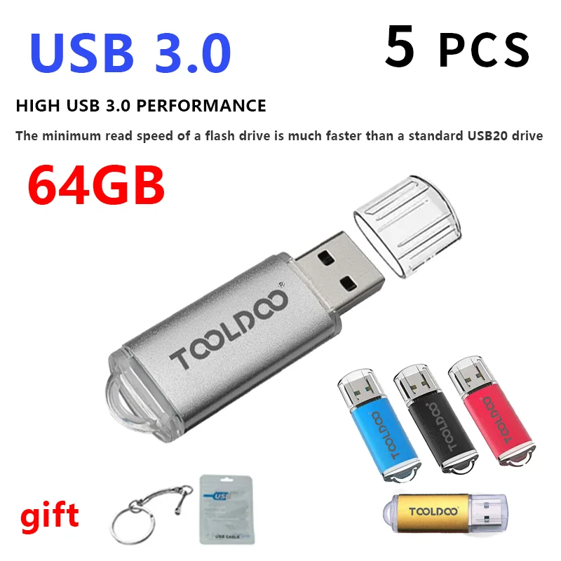 5 PCS/lot 64GB Pen Drive Usb 3.0 For Smart Phone/PC High Speed Key Usb ...