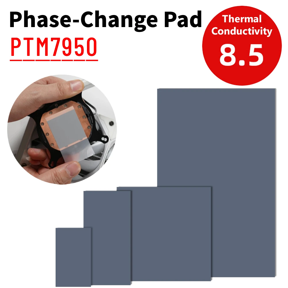 Honeywell PTM7950 Thermal Pad, Heatsink Silicone Cooling Pad Sheet ...