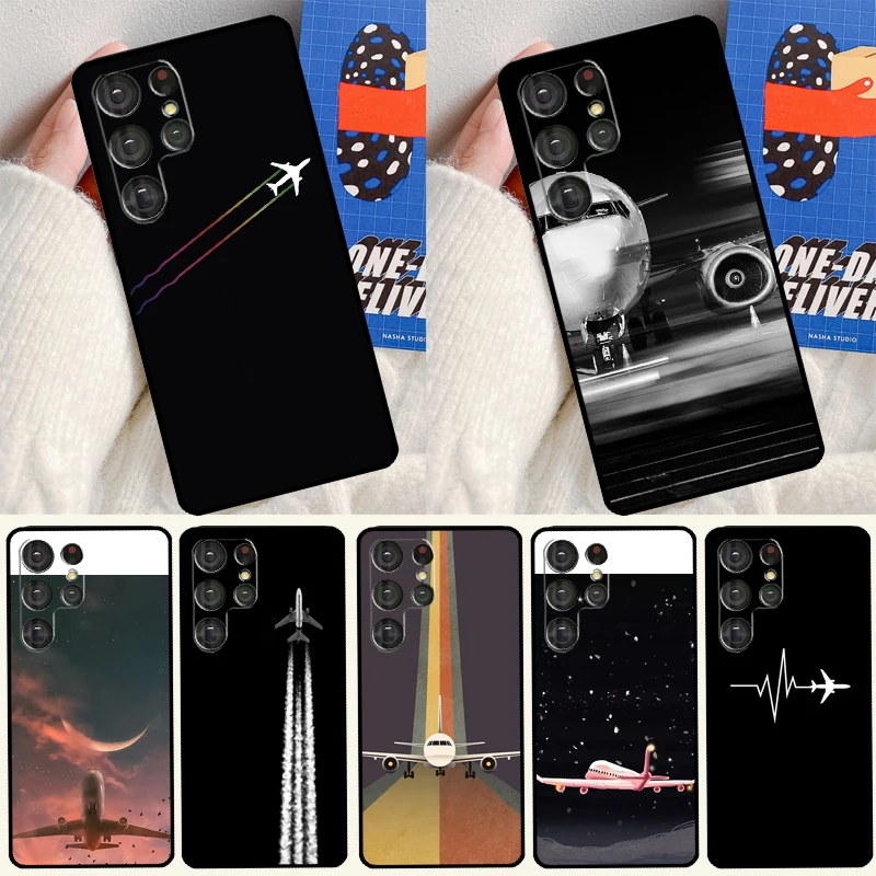 Funda de teléfono de viaje de avión para Samsung Galaxy S25 Ultra S23 ...