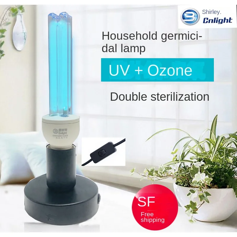 Lampe ultraviolette E27 25W avec ampoule de stérilisation UVC et ...