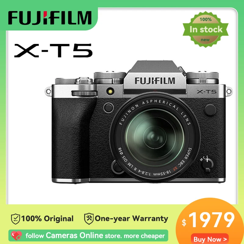 Fujifilm-X-T5-XT-5-Mirrorless-Camera-APS-C-Digital-Compact-Camera-Professional-Photography-40MP ...