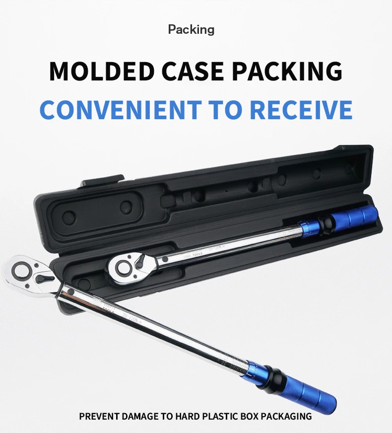 3-8 10-60n.m Adapter Clé dynamométrique de 10 à 60n M clé dynamométrique à entraînement carré de ...