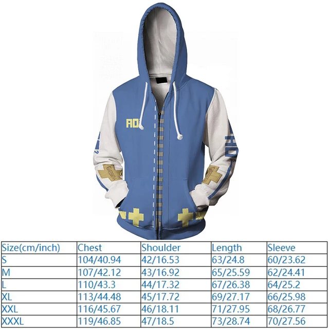 Guilty Cos Gear Strive Bridget Cosplay Costume Hoodie Skirt Outfits ...