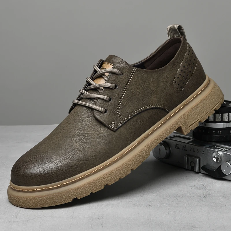 Sepatu Oxford Merek Italia Musim Semi Sepatu Jalan Kets Luar Ruangan ...