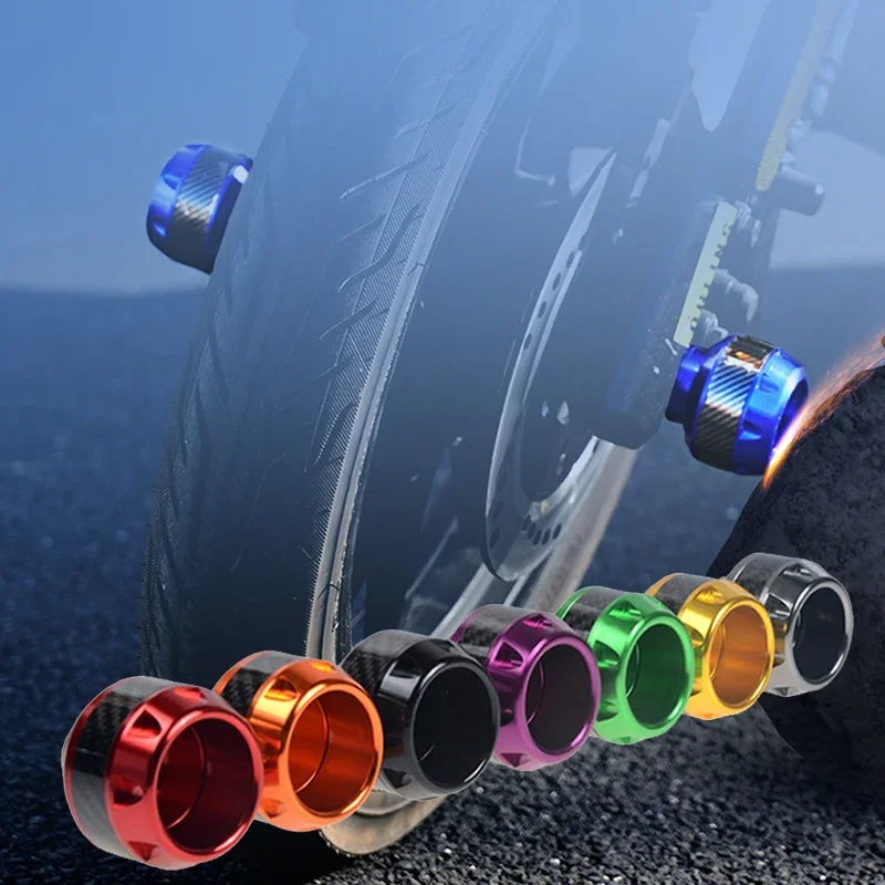 1Pair-Motorcycle-Crash-Protector-Aluminum-Alloy-Wheel-Front-Fork-Frame ...