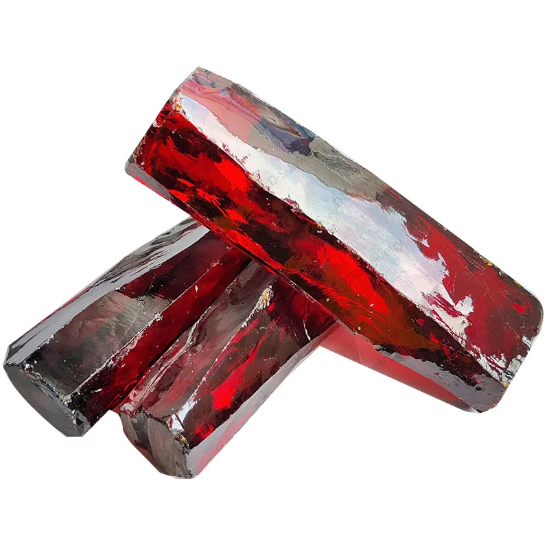 L-garnet Cz Gemstone Raw Material Synthetic Cz Rough Gemstone Uncut ...