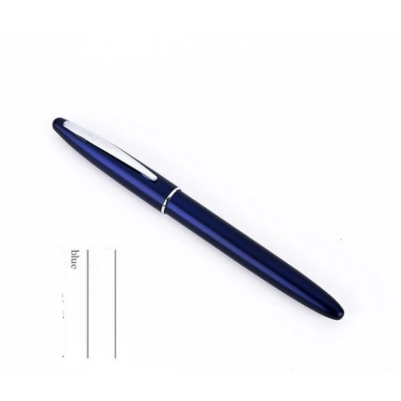 Hongdian-HD-560-Metal-Fountain-Pen-Blue-Red-White-Black-Ink-Pen-Nib-EF ...