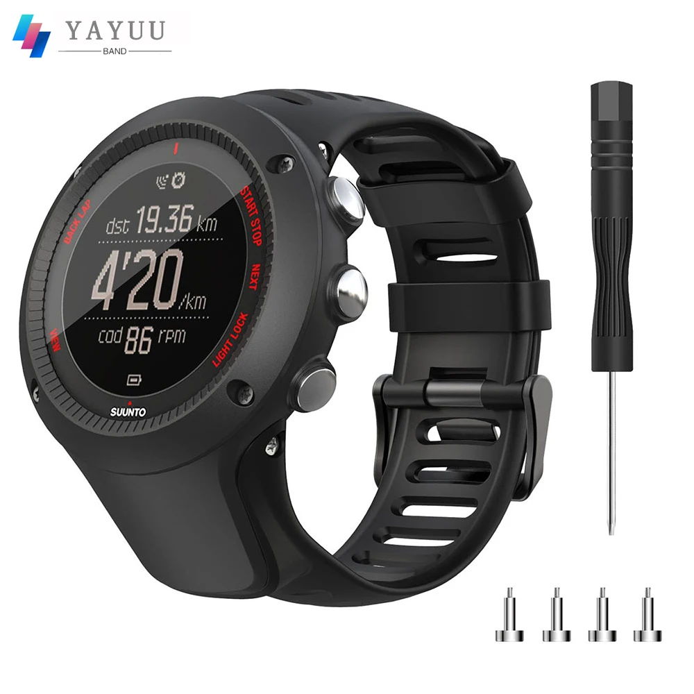 YAYUU Correa de reloj para Suunto Ambit 1/Ambit 2 2R 2S/Ambit 3, correa ...