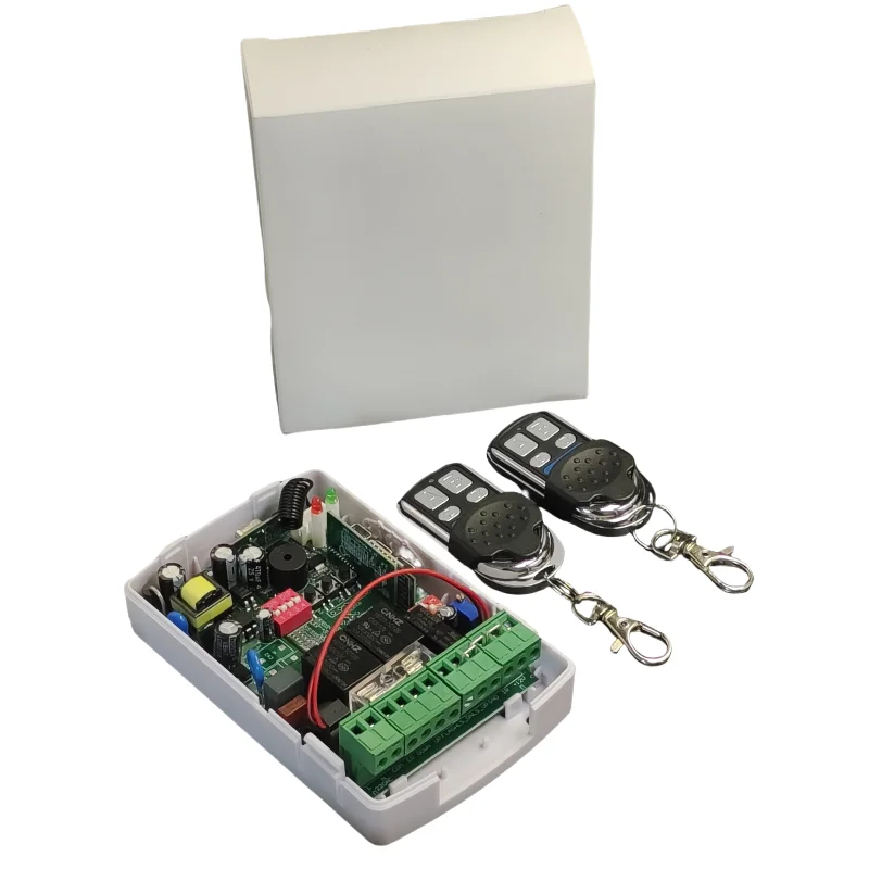 433MHz-Wireless-RF-2-Channel-Remote-Control-Switch-AC-110V-220V-Relay ...