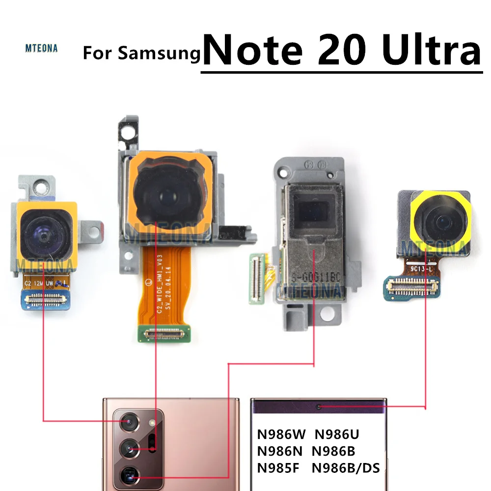 Original-Back-Big-Main-Rear-Front-Periscope-Telephoto-Wide-Camera-For ...