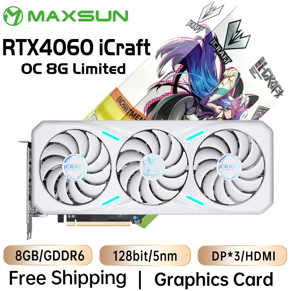 Schede-grafiche-MAXSUN-RTX-4070-4060TI-4060-3060-3060TI-3050-3070-GPU ...