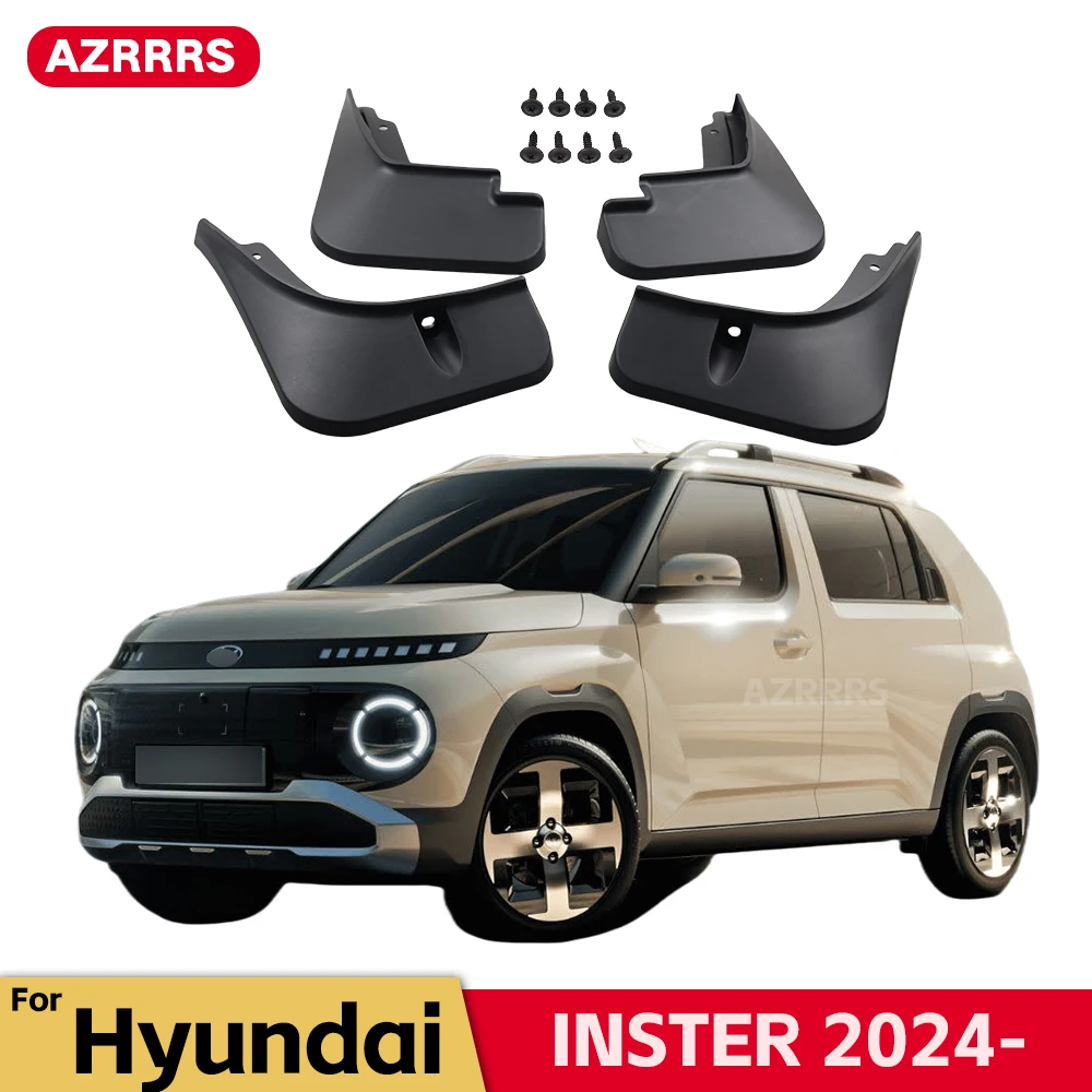 MudFlaps For All-new Hyundai INSTER 01 02 2024 2025 Casper AX1 EV ...